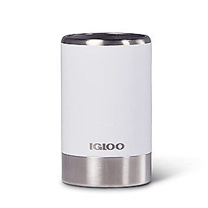 Igloo 12 OZ White Stainless Steel Coolmate Can Sleeve (Standard)