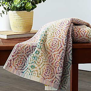 SKL Home by Saturday Knight Ltd. Rhapsody 2 Pc Hand Towel, Multicolored