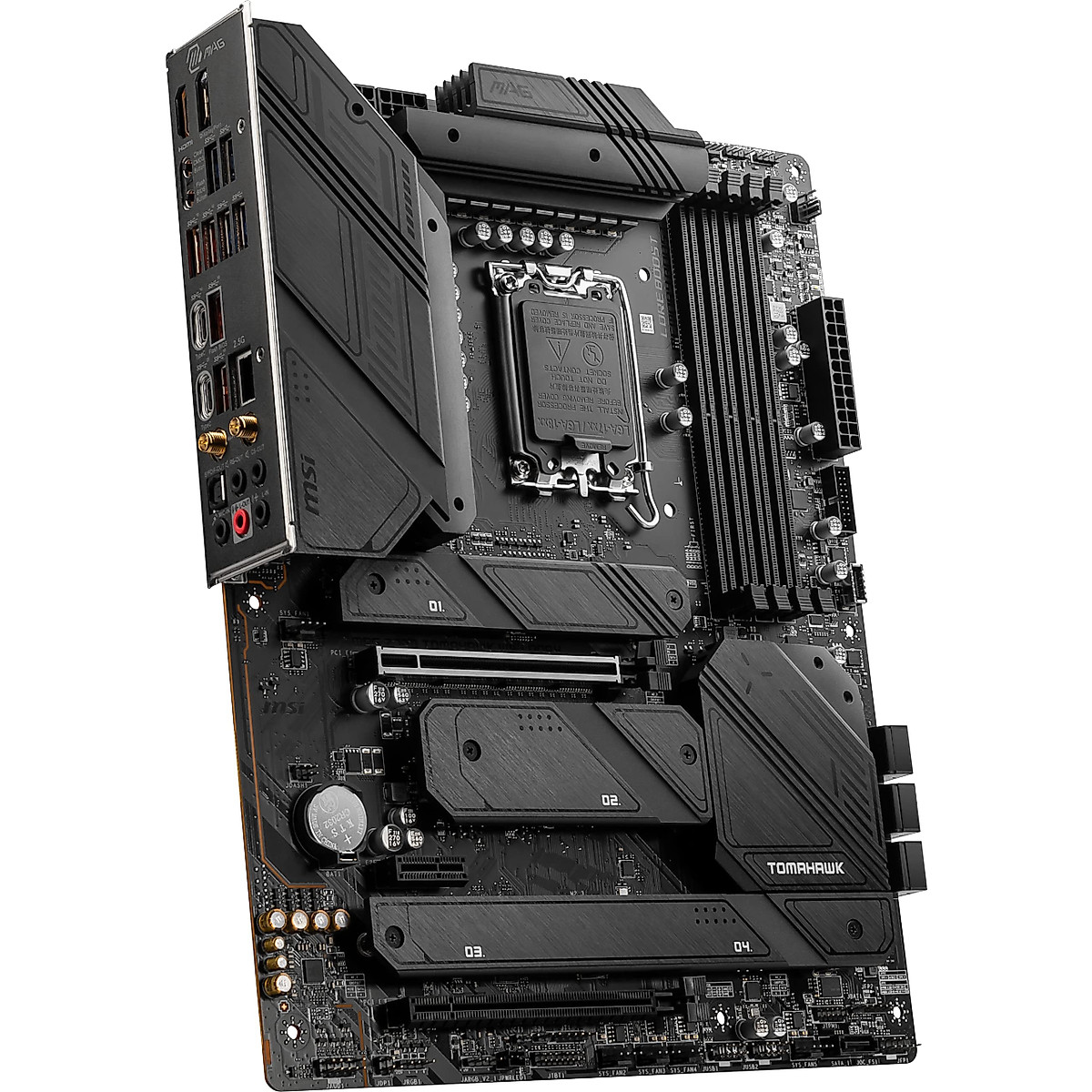 MSI MAG Z790 Tomahawk WiFi DDR4 Gaming Motherboard (Supports 12th/13th Gen Intel Processors, LGA 1700, DDR4, PCIe 5.0, M.2, 2.5Gbps LAN, USB 3.2 Gen2, Wi-Fi 6E, ATX)