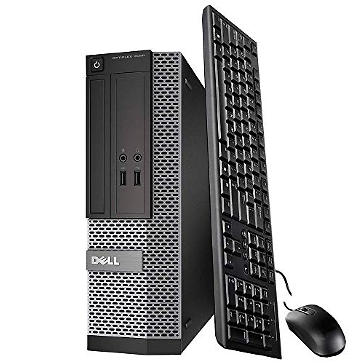 Dell OptiPlex 3020 SFF Computer Desktop PC, Intel Core i5 Processor, 16GB Ram, 120GB M.2 SSD, 2TB Hard Drive,Keyboard & Mouse, Wi-Fi & Bluetooth, Windows 10 Pro (Renewed)