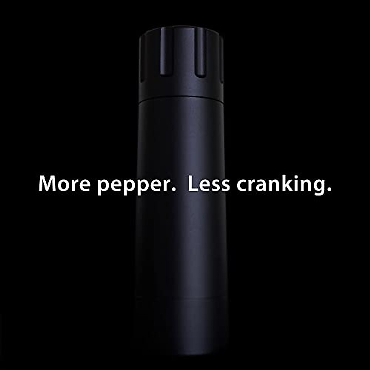 MANNKITCHEN Pepper Cannon - Professional Grade Heavy Duty High Output Pepper Mill