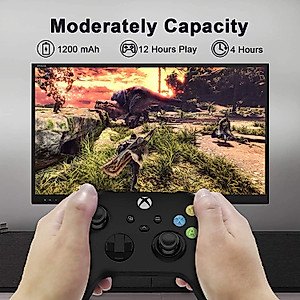 NBCP Battery Pack for Xbox Series X S Controller,Rechargeable Charge Kit for Series X|S Controller Battery Pack 850mAH Wire Charging Cable LED Indicator-1 Pack