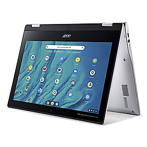 2021 Newest Acer X360 Chromebook Spin 2-in-1 Convertible Laptop Student Business, MediaTek MT8183C 8-Core Processor,11.6" HD Touch IPS, 4GB RAM, 32GB eMMC,Wi-Fi 5,Bluetooth 5,Chrome OS+ Marxsol Cables