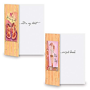 Current In This Together Friendship Greeting Cards Value Pack - Set of 16 (8 designs) Large 5 x 7 cards, Sentiments Inside, Thinking of You Cards, Envelopes Included