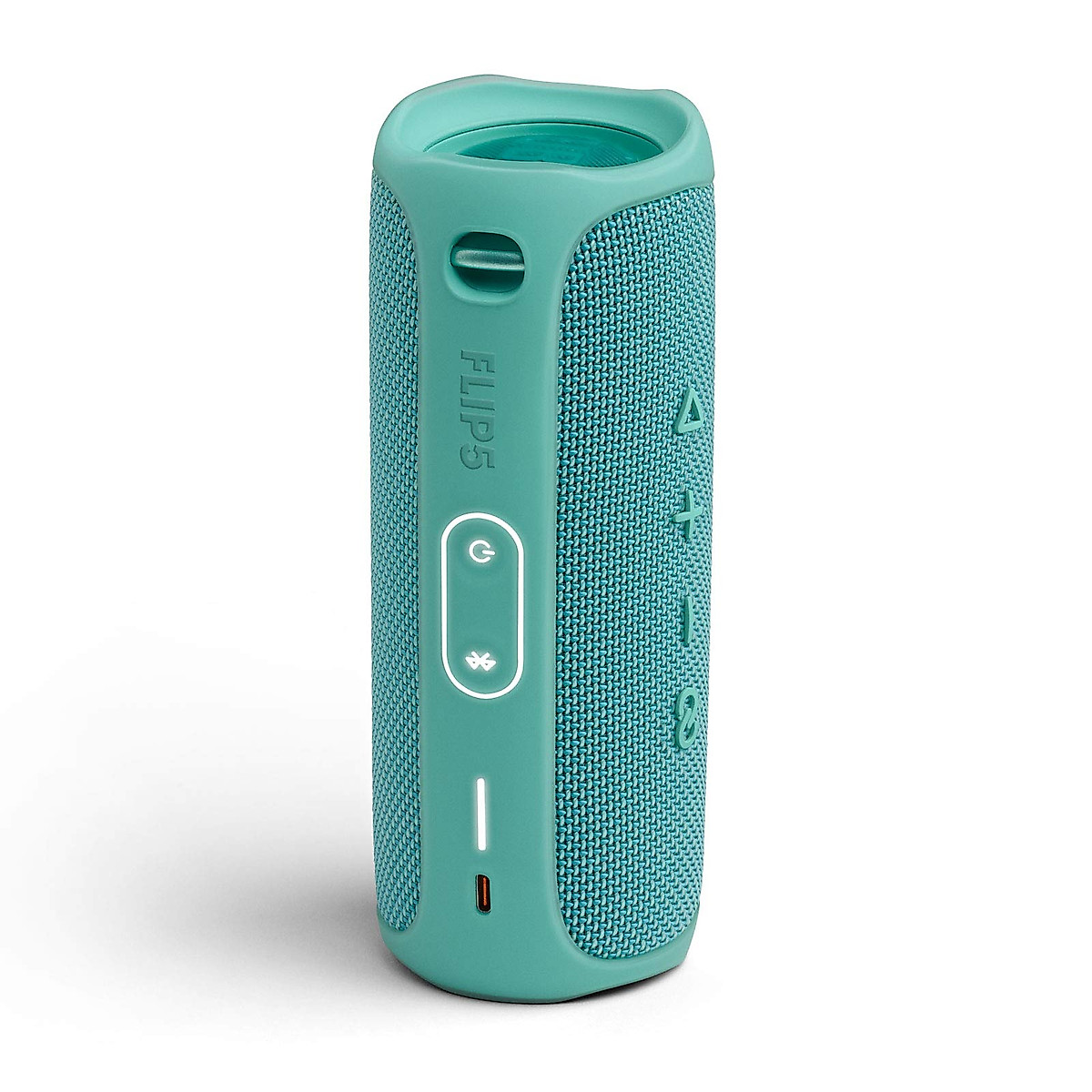 JBL Flip 5 Waterproof Portable Wireless Bluetooth Speaker Bundle with divvi! Protective Hardshell Case - Teal