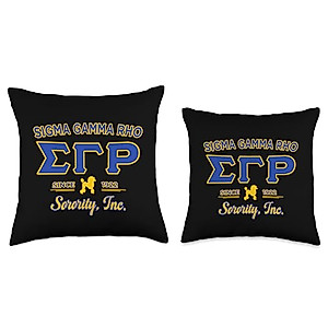 Sigma Gamma Rho Sorority Paraphernalia, Sigma Gamma Rho HBCU Throw Pillow