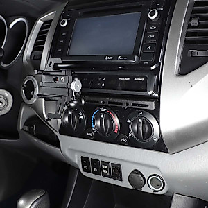 Dashboard Car Phone Holder Mount for 2011-2014 Toyota Tacoma Multifunctional Dash Panel Track, Practical Mobile Phone Navigation Stand Suitable for 4 to 7 inch Smartphones, Compatible with Tacoma