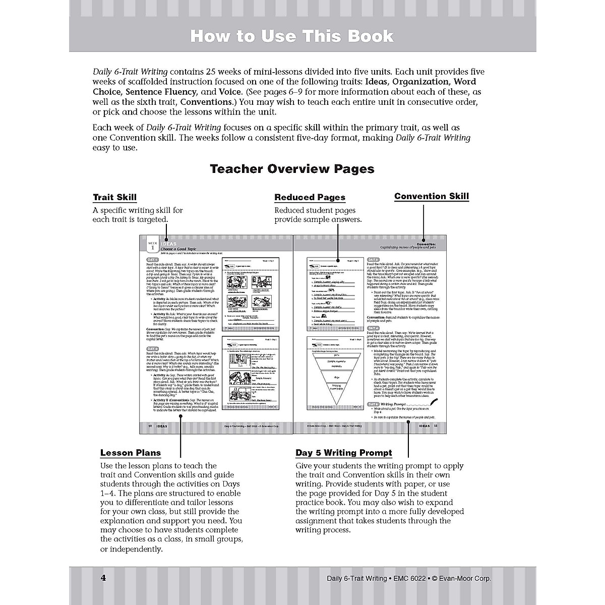 Evan-Moor Daily 6-Trait Writing, Grade 2