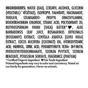 SheaMoisture Scalp Hair Cream Aloe Butter & Vitamin B3 With A Boost Of Hydration Hair Care To Hydrate Scalp + Moisturized Hair 4oz