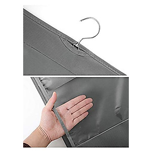 GINGA Hanging Storage Bag Purse Handbag Organizer, The Door Clost Hanging Storage Bag with 6 Pockets Width Pockets for Handbags Purses Clothing Homewares and Accessories