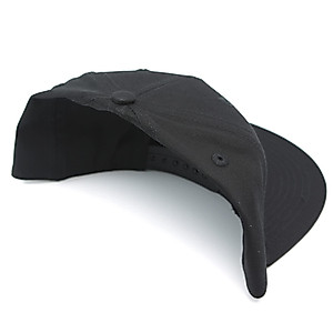 Rotary13B1 Silvia Logo - Baseball Hat - Black Flat Brim