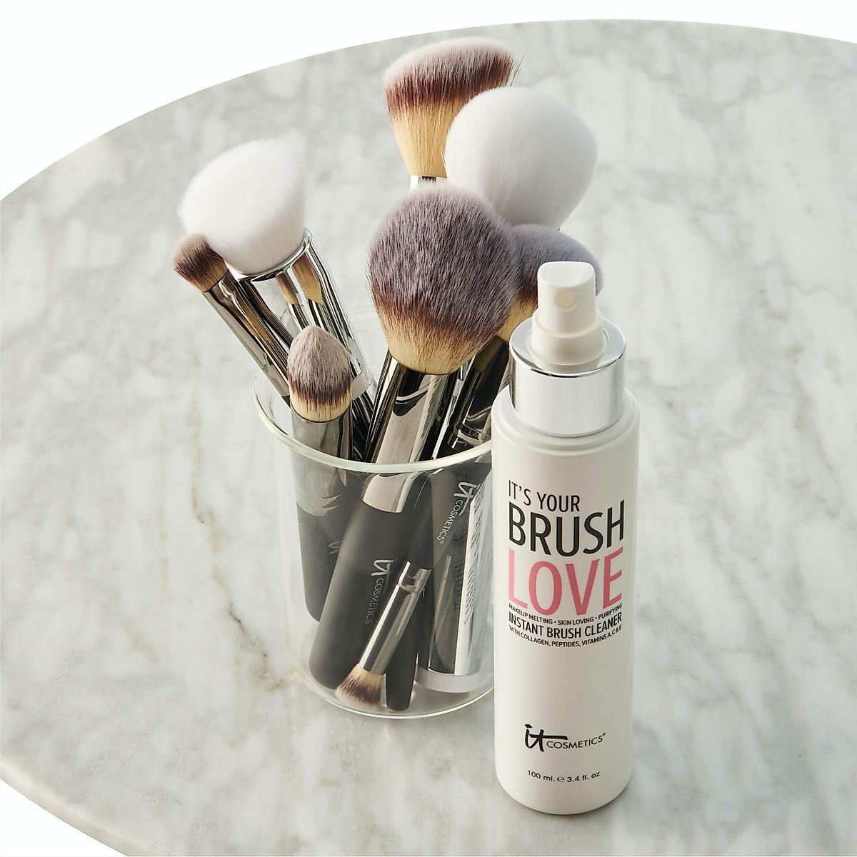 IT Cosmetics It's Your Brush Love Instant Brush Cleaner 3.4 oz.