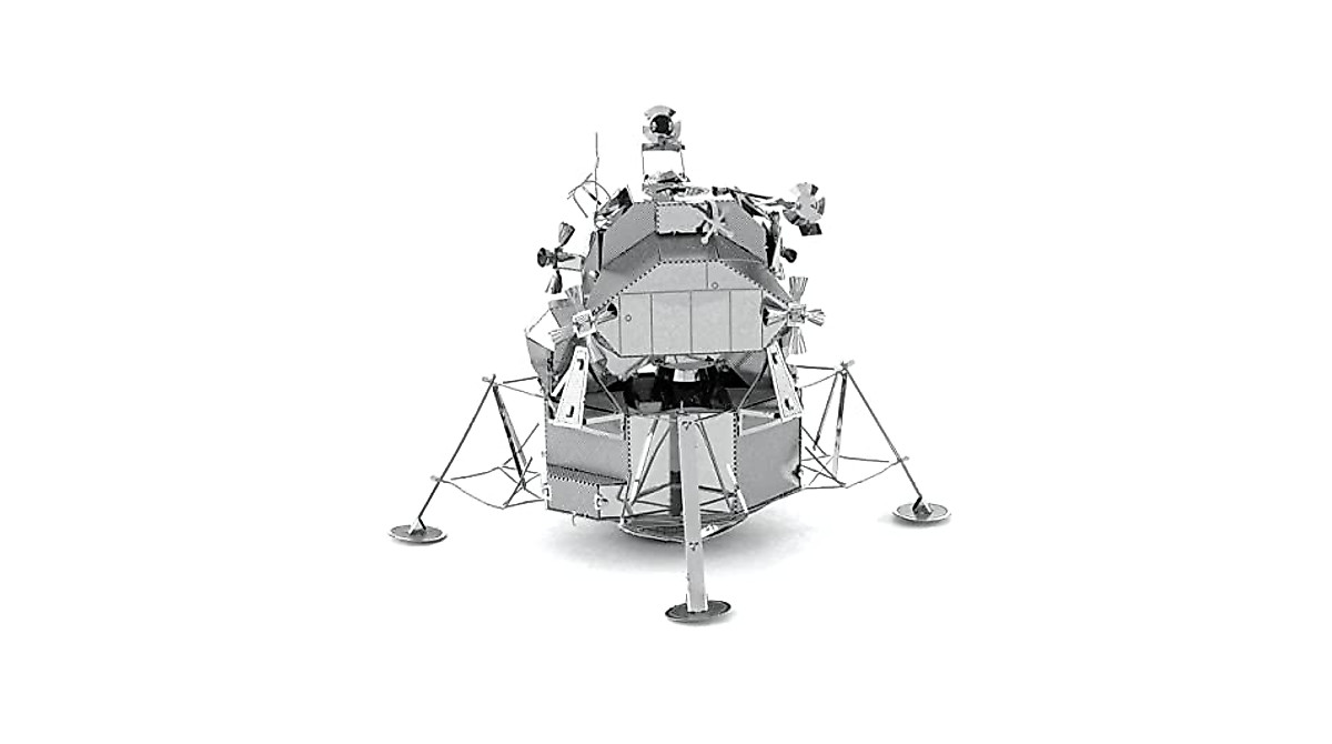 Build the Apollo Lunar Module 3D Metal Model Kit