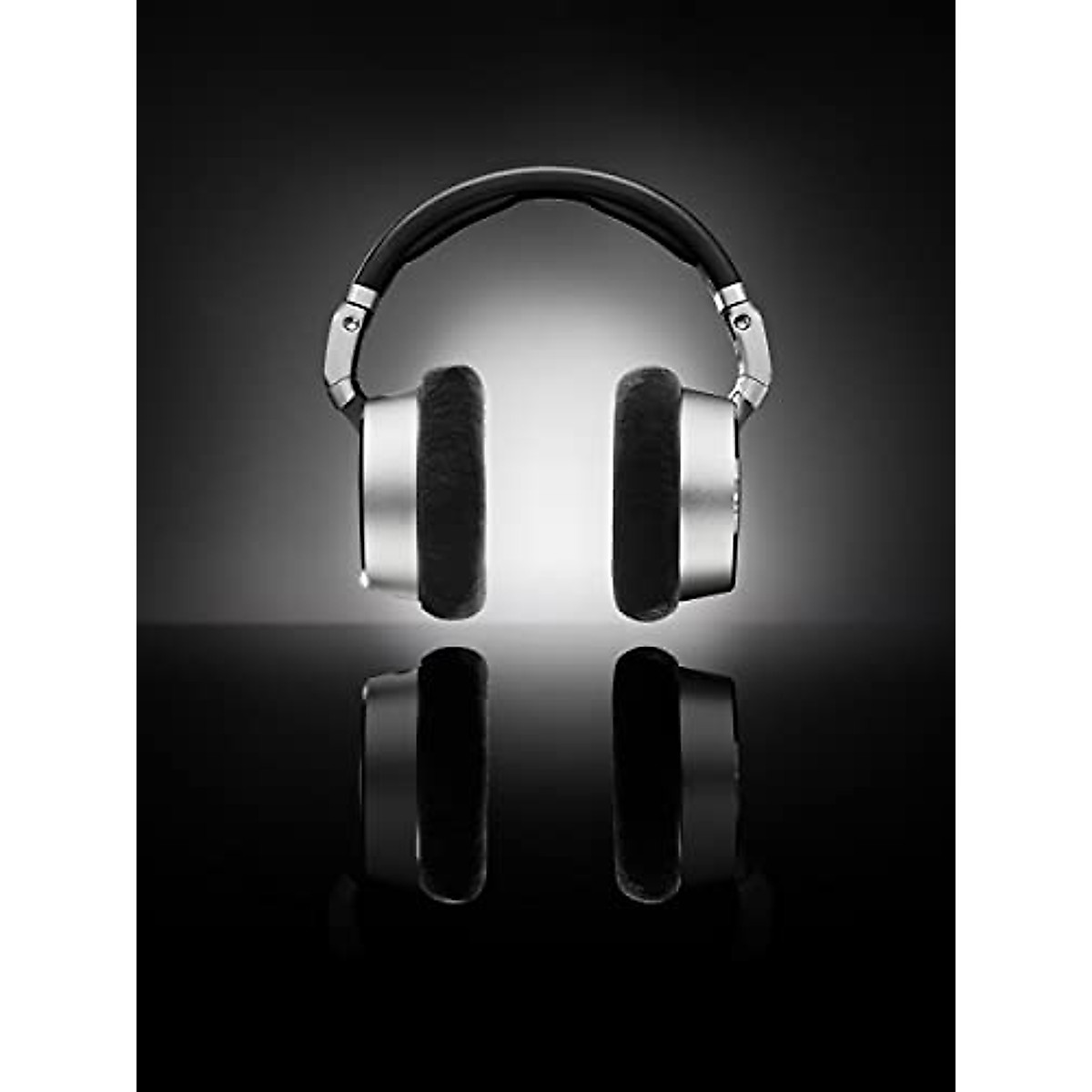 Neumann NDH 30 Dynamic Open-Back Headphone for Professional Mixing, Mastering, Twitch, YouTube, Podcast, Production, High Definition Music Listening, Titanium (509111) Large