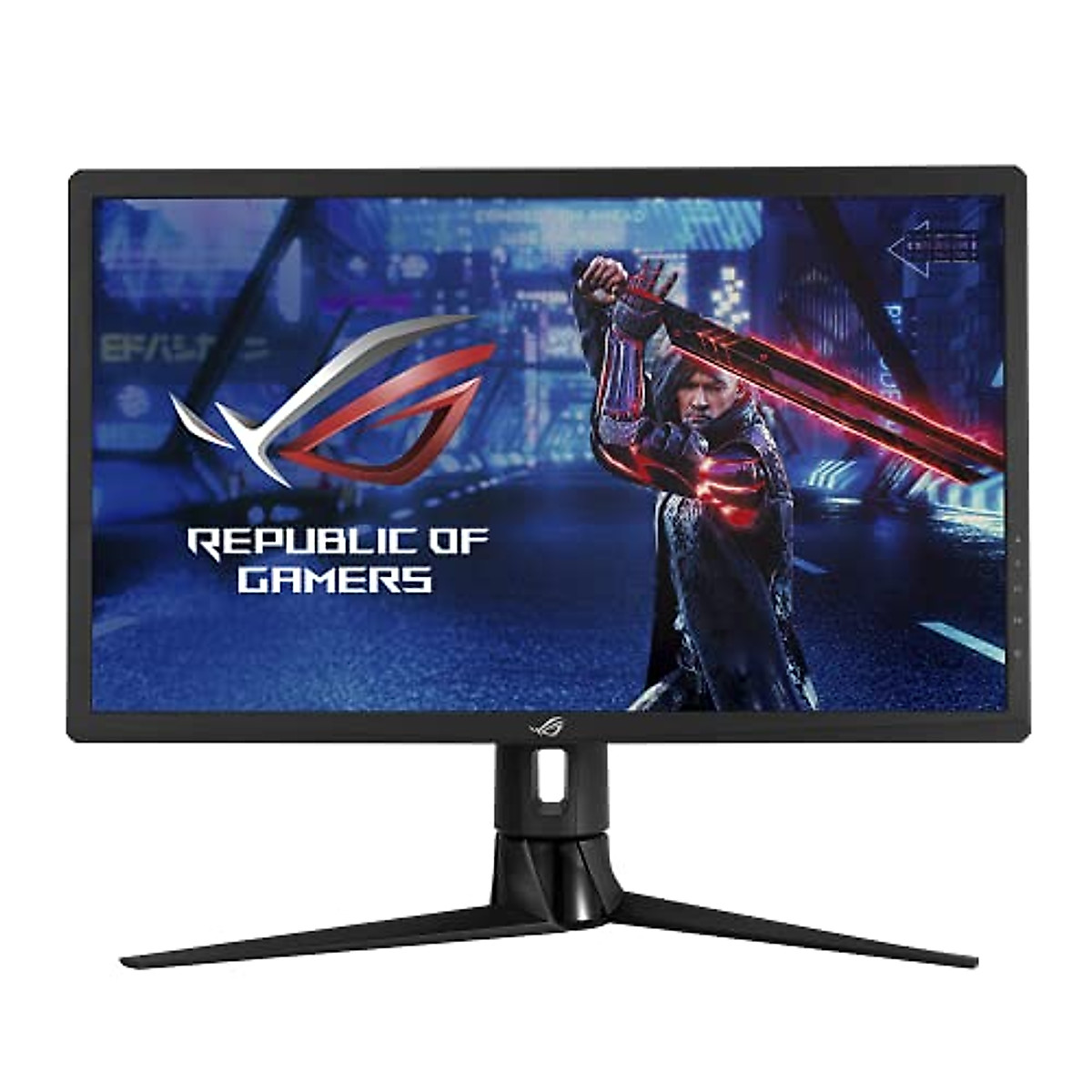 ASUS ROG Strix 27” 4K HDR 144Hz DSC Gaming Monitor (XG27UQR) - UHD (3840 x 2160), IPS, 1ms, Extreme Low Motion Blur, DisplayHDR 400, DCI-P3 90%, G-SYNC Compatible, Eye Care, DisplayPort, HDMI, USB 3.0