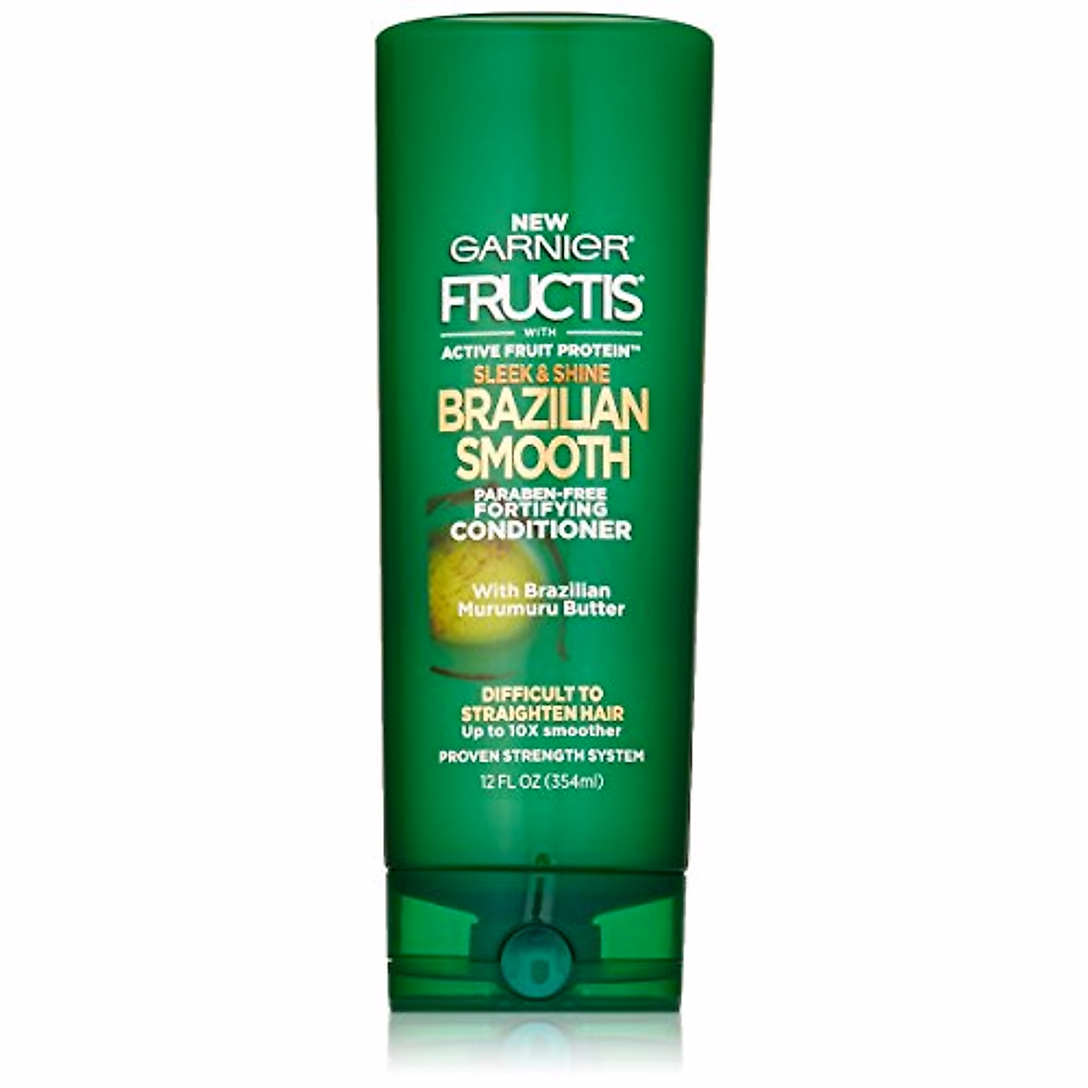 Garnier Fructis Sleek & Shine Brazilian Smooth Conditioner, 12 fl. oz.