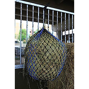 T TEKE Deluxe Slow hay Feeder hay nets, 1-3/4" Feeding Holes, Horse Supplies hay Bags for Horses, Goats