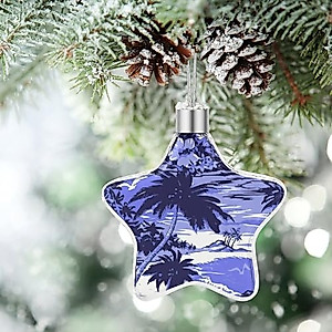 Napili Bay Scenic Star Christmas Tree Ornaments Decorations Personalized Xmas Pendant Decor Gift