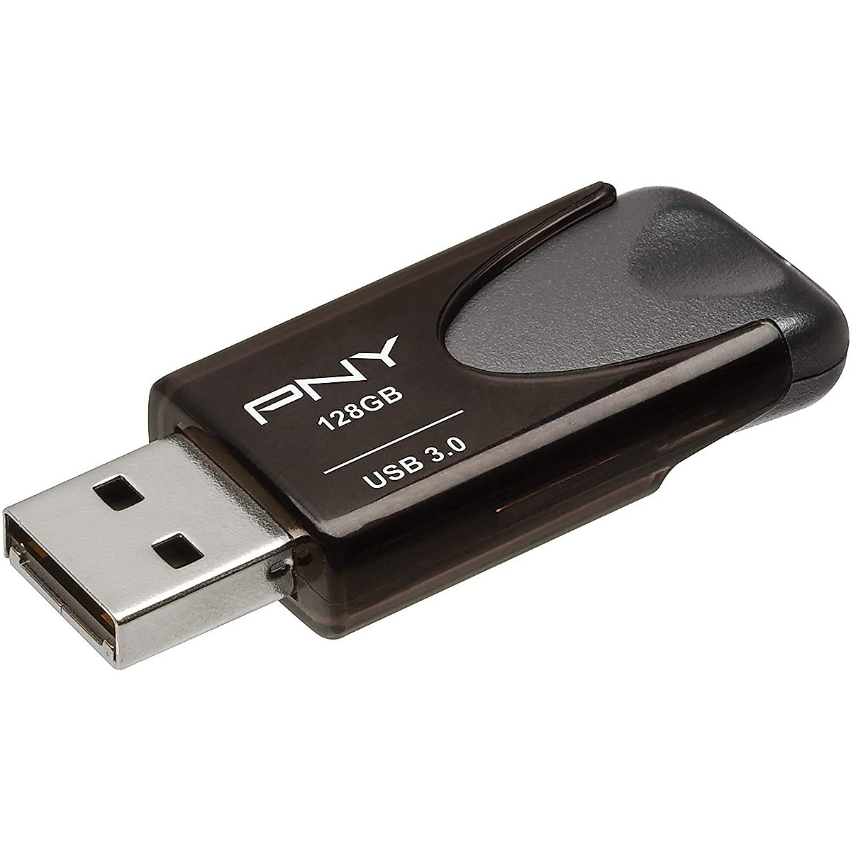 Generic PNY Flash Drive (Bulk 2 Pack) Turbo Attaché 4 USB 3.0 Works with Computer (P-FD128TBAT4-GE) Bundle with (1) Everything But Stromboli Lanyard, 128GB