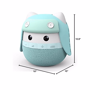 ASIMOM Kid Bluetooth Speaker, Rhyme Kawaii Speaker, Stereo Wireless Pairing, 15H Playtime, Cute Portable Speaker, Gift for Teens Teenage Girls and Kids (Aqua Blue)