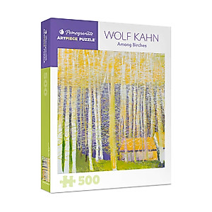 Wolf Kahn: Among Birches 500-Piece Jigsaw Puzzle (Pomegranate)