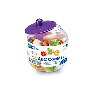 Learning Resources Goodie Games ABC Cookies - 4 Games in 1, Ages 3+ Toddler Learning Toys, ABC Games for Toddlers, Preschool Games, Alphabet Learning Games, Math for Preschoolers