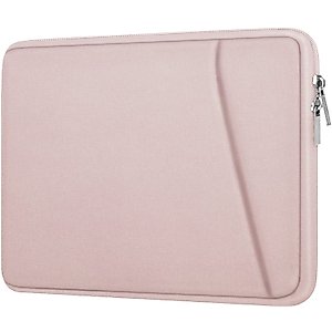 Laptop Case 14 inch, Durable Carrying Sleeve Bag Shockproof Protective Case Cover, Handbags Briefcase Laptop Bag Compatible with 14" MacBook Air/Pro HP Asus Lenovo Notebook Computer, Pink