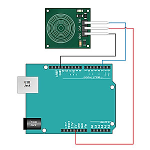 10 Pack TTP223B Digital Touch Capacitive Sensor Switch Module DIY for Arduino Raspberry Pi