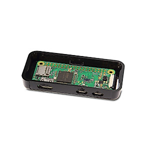 Vilros Raspberry Pi Zero- Zero W Compatible Case (Black)