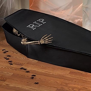 Amscan Halloween Cemetery Pop Up Coffin, Home Decor, 60" H x 24" W x 9 1/2" D 1 ct