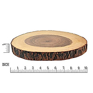 AeraVida Natural Rain Tree Wood Handmade Cutting Board | Versatile Wood Cutting Board | Rain Tree Wood Kitchen Decor | Handmade Home Cutting Board| Kitchen Decorative Food