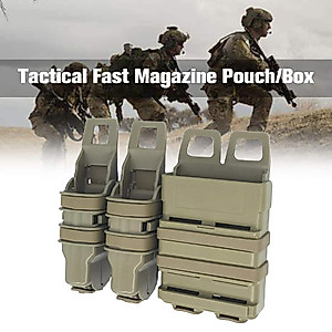 JDSMT ABS Tactical Fast Mag Molle Holster Magazine Pouch Bag (mud)