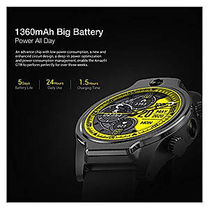 4G LTE Smart Watch Phone GPS 3GB 32GB ID Dual Camera 8MP WiFi Smartwatch Men IP68 Clock for Xiaomi