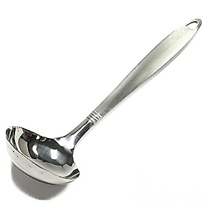 Chef Craft Select Cooking Ladle, 11.5 inch, Stainless Steel
