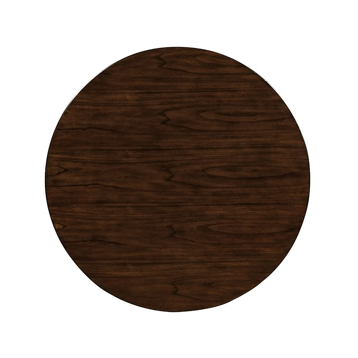 Furniture of America Mecca Mid-Century Wood Round Dining Table in Gray