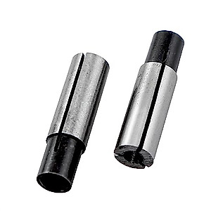 Router Collet Adapter DZS ELEC 5PCS 6.35mm to 4mm Die Grinder Chuck Driver for CNC Engraving Machine, Router Chuck Converter