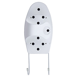 ACTION-1 No CTG Heat-Resistant Standard Size Wall Mount Iron Holder, White, 10 X 6 Inches US