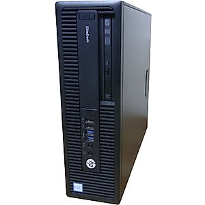 HP EliteDesk 800 G2 Small Form Factor PC, Intel Quad Core i7-6700 up to 4.0GHz, 32G DDR4, 512G SSD, Display Port, Windows 10 Pro 64 Bit-Multi-Language Supports English/Spanish/French (Renewed)