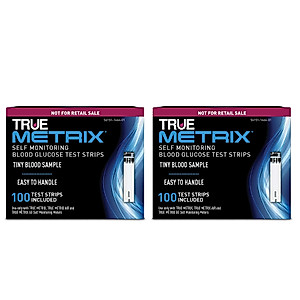 TRUE Metrix® AIR Starter Kit Plus TRUE METRIX® Blood Glucose Test Strips NFRS 100ct - 2 Pack (200 Test Strips)