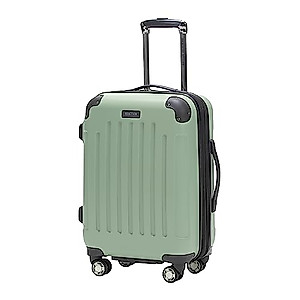 Kenneth Cole REACTION Renegade Luggage Expandable 8-Wheel Spinner Lightweight Hardside Suitcase, Seafoam, 20-Inch Carry On