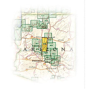 Sycamore Canyon, Verde Valley Map [Coconino, Kaibab, and Prescott National Forests] (National Geographic Trails Illustrated Map, 854)