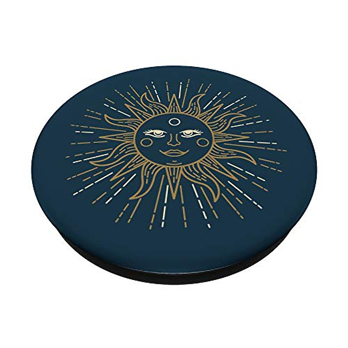Sun Astrology Dark Blue PopSockets Swappable PopGrip