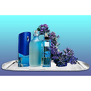 Elegant Serving Tray, Whiskey Tray Ideal for Bathroom Tray, Perfume Tray, Bar Tray, Coffee Table Tray and Vanity Tray - Stainless Steel Tray