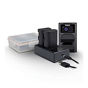 Blackmagic Design Pocket 4K Cinema Camera with 2 Batteries, Dual Chargers, 128GB SDXC 170MB/s Read Memory Card, and Accessory Bundle (8 Items)