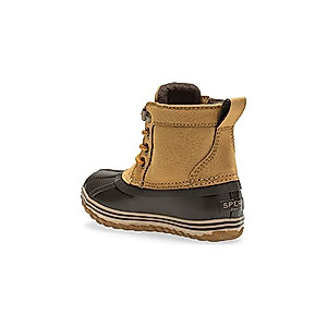 Sperry unisex child Bowline Storm Boot, Tan/Brown, 1 Big Kid US