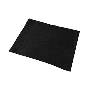 Villand 100% Merino Wool Neck Gaiter for Men and Women, Double Layer Seamless Neck Warmer for Skiing Cycling & Winter Sports (Black)