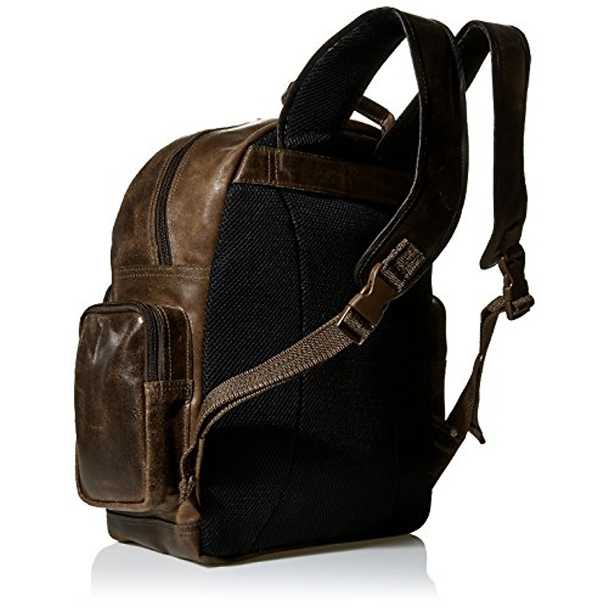 Piel Leather Travel Backpack, Vintage Brown, One Size