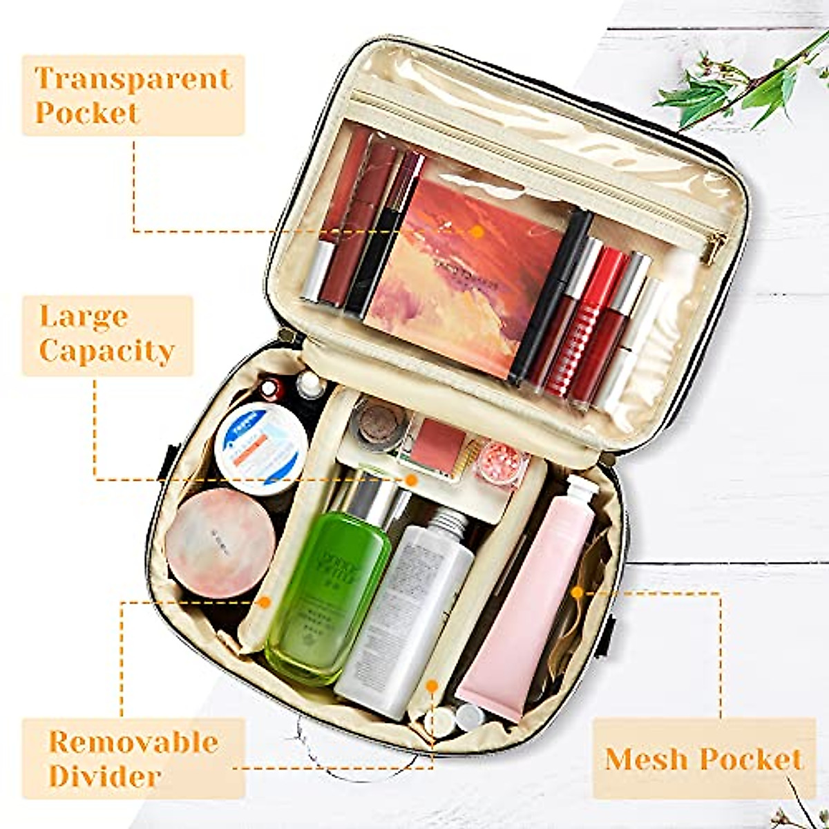 Clearlove Women's Concise, Black