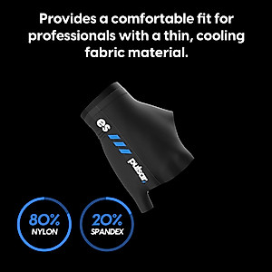PULSAR eS Gaming Arm Sleeve for Esports Gaming Compression Sleeve, Finger Glove Large Black