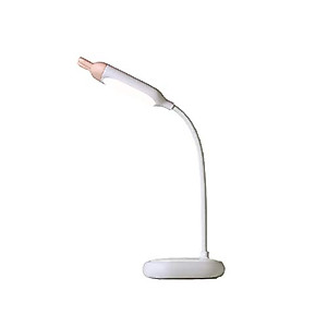 Eye-Caring Charging Plug-in Desk Lamp LED Eye Protection USB Button Dimming Can Adjust The Table Lamp In All Directions for Study and Work Office lamp (Color : White)